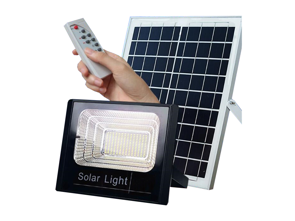 ΑΔΙΑΒΡΟΧΟΣ ΗΛΙΑΚΟΣ ΠΡΟΒΟΛΕΑΣ 25W ΜΕ ΤΗΛΕΚΟΝΤΡΟΛ
