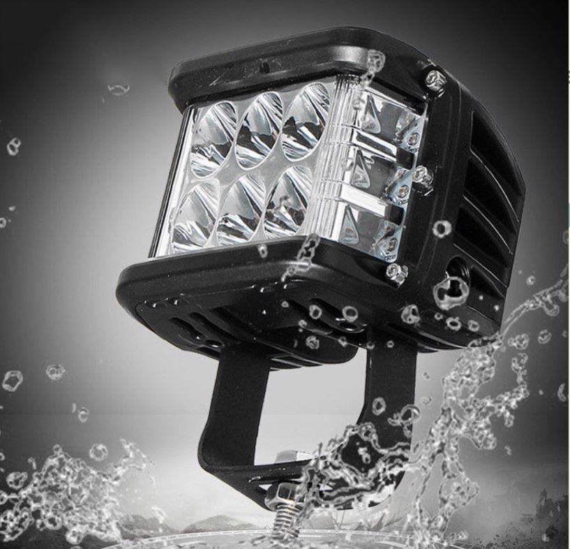ΑΔΙΑΒΡΟΧΟΣ ΠΡΟΒΟΛΕΑΣ LED 36W 12/24V ΜΕ ΠΟΡΤΟΚΑΛΙ Strobe