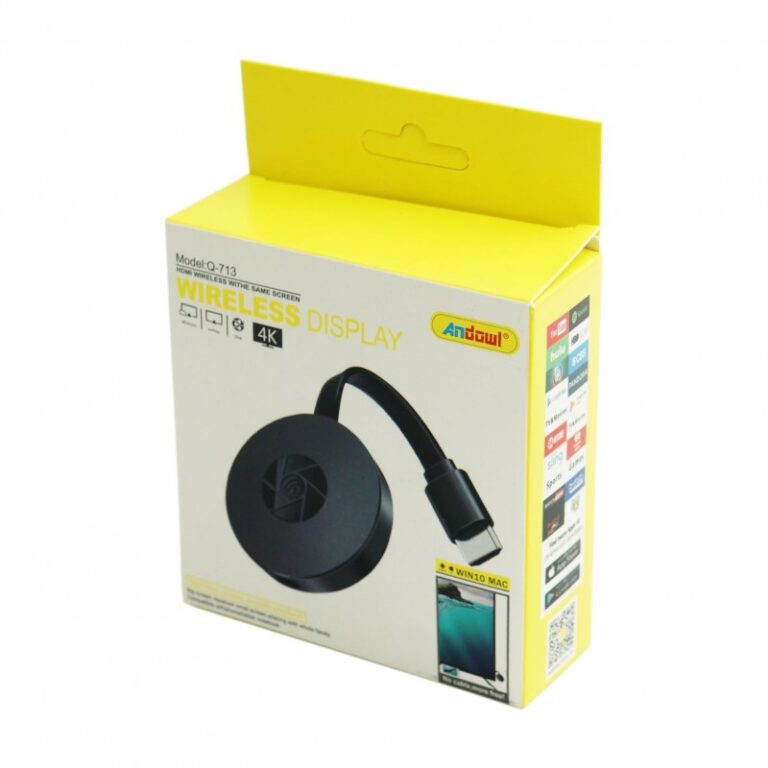 CHROMECAST 4K ΑΣΥΡΜΑΤΗ ΣΥΝΔΕΣΗ HDMI ΓΙΑ SMARTPHONE ΜΕ ΤΗΛΕΟΡΑΣΗ