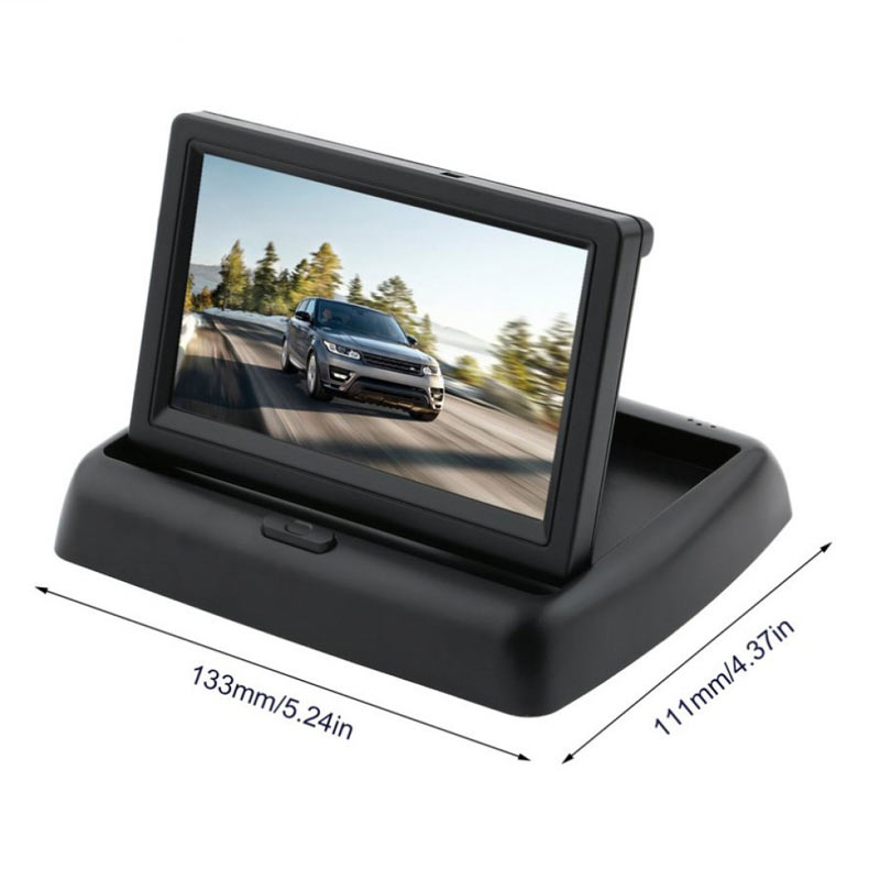 ΑΝΑΔΙΠΛΟΥΜΕΝΗ ΟΘΟΝΗ ΑΥΤΟΚΙΝΗΤΟΥ TFT-LCD MONITOR 4.3"