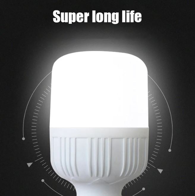 LED Λάμπα Ε27 Με Ντουί & Κροκοδειλάκια 12V 6500K - Electronistas