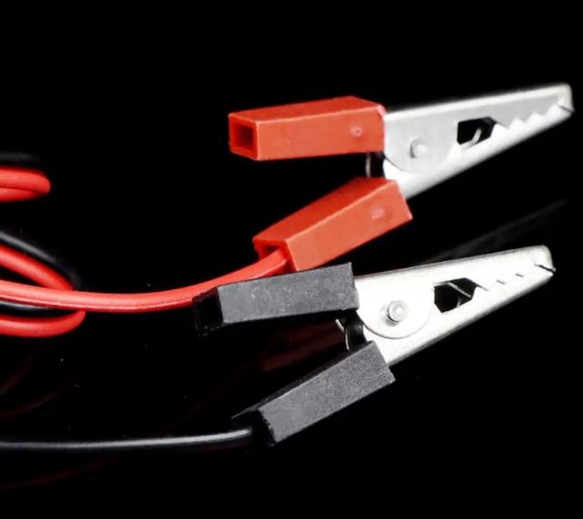 LED Λάμπα Ε27 Με Ντουί & Κροκοδειλάκια 12V 6500K - Electronistas