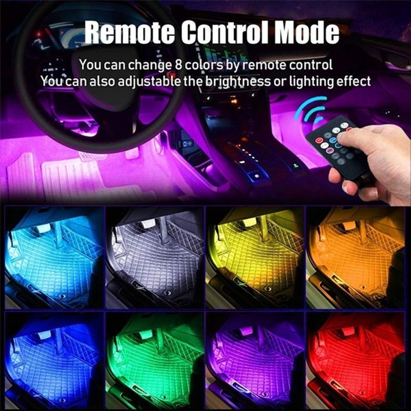 Εσωτερικό Διακοσμητικό RGB Σύστημα Φωτισμού Αυτοκινήτου - Electronistas