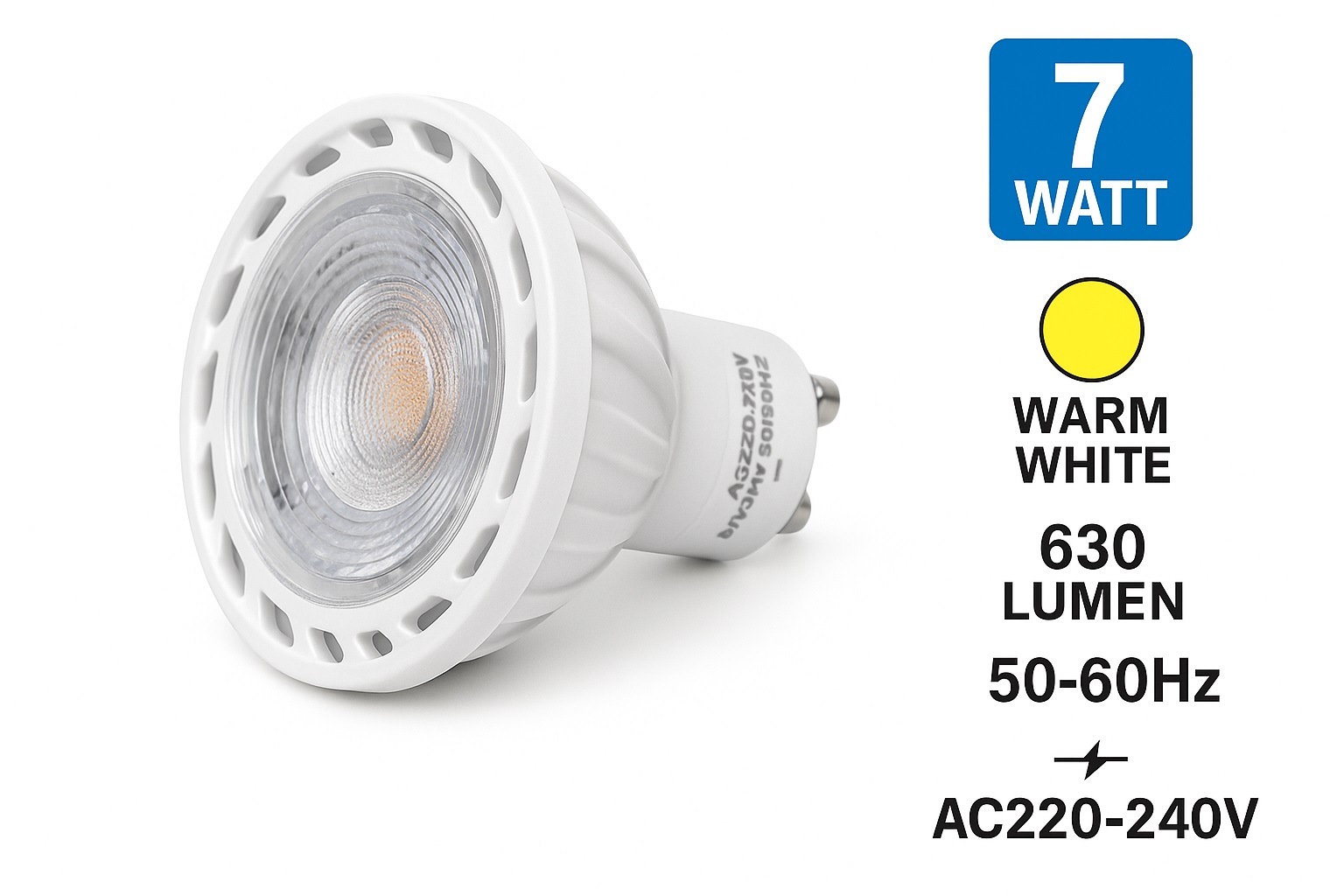 Λάμπα Led 7W Θερμό Λευκό 630 Lumen - Electronistas