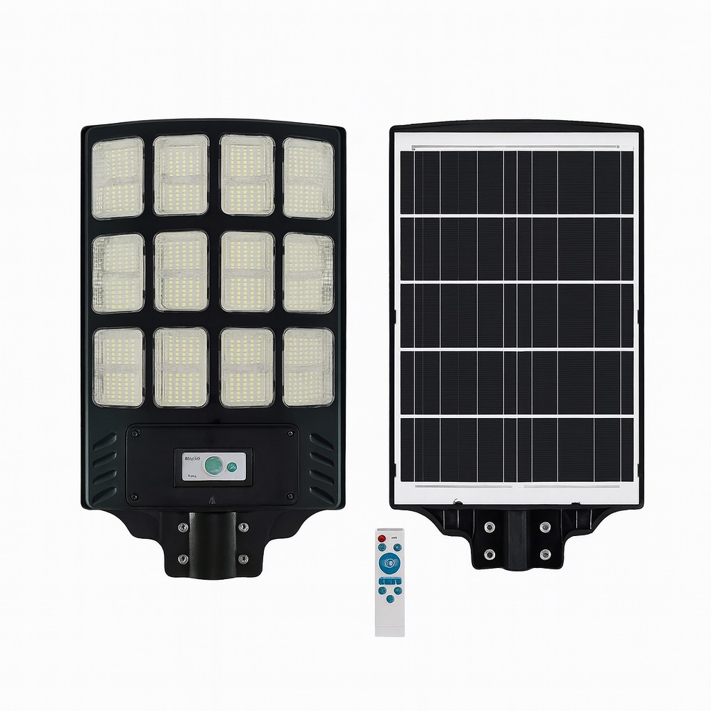 Ηλιακό Φωτιστικό Δρόμου 6000W με Αισθητήρα Κίνησης & Αποσπώμενη ...